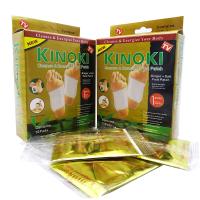 China White/gold Herbal Detox Foot Pads 100% Natural Bamboo Extract for Stress Relief and Cleansing Muscles for sale