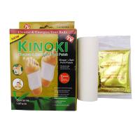 China Deep Natural Cleansing 10 Ginger Foot Pads and 10 Adhesive Sheets for Anti-Stress Relief for sale
