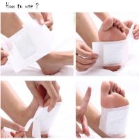 China Supposed Kinoki Cleansing Detox Foot Pads 10-Pack All Natural and Organic Formula for Toxin Removal for sale