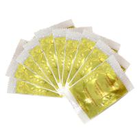 China 10 Pads Original Gold Detox Foot Patch Bamboo Foot Care Tool for Improved Sleep and Skin 12.5*10*4 cm for sale