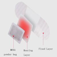 China Self-Heating Herbal Wormwood Belly Button Tummy Sticker for Navel Care and Hot Compress Massage Function for sale