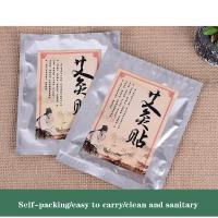 China Self-Heating Herbal Wormwood Belly Button Tummy Sticker for Navel Care and Hot Compress Massage Function for sale