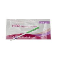 China HCG Test Strip Pregnancy Accurate More Than 99% of Early Detection for Inner Strip Size 80*3mm for sale