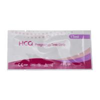 China HCG Test Strip Pregnancy Accurate More Than 99% of Early Detection for Inner Strip Size 80*3mm for sale