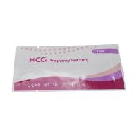 China HCG Test Strip Pregnancy Accurate More Than 99% of Early Detection for Inner Strip Size 80*3mm for sale