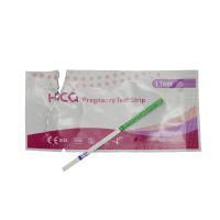 China HCG Test Strip Pregnancy Accurate More Than 99% of Early Detection for Inner Strip Size 80*3mm for sale
