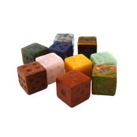 China Get Your Hands on Gemstone 15mm Cube Dice A Must-Have for Any Game Enthusiast for sale