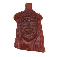 China Upgrade Your Feng Shui with Customize Natural Jade Necklace Pendant Charms Micro Jesus Christ Cross Agate Pendant for sale