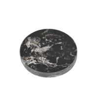 China Marble Coasters Round Square Hexagon Marble Drinking Set With Polisher For Cups For Your Drinks Collection for sale