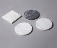 China Marble Coasters Round Square Hexagon Marble Drinking Set With Polisher For Cups For Your Drinks Collection for sale