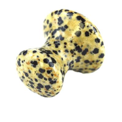 China Customized Logo Availabled Natural Jade Mushroom Shape Gua Sha Massage Stone for Facial and Body Skincare Relaxation for sale