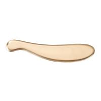 China Natural Brass Metal Gua Sha Scraping Board Guasha Facial Spa Massager Meridian Massage Skincare Beauty Tool for Body Muscles for sale