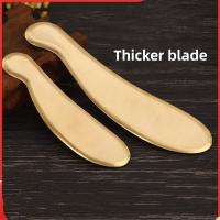 China Natural Brass Metal Gua Sha Scraping Board Guasha Facial Spa Massager Meridian Massage Skincare Beauty Tool for Body Muscles for sale