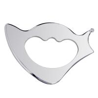 China Stainless Steel Gua Sha IASTM Tool Silver Massage Tool for Deep Tissue Scraping and Release for sale