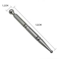 China Muscle Massage Stainless Steel Acupressure Reflexology Pen for Body Health Care and Tissue Massage Stick for sale