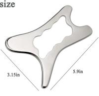 China Properties 304 Stainless Steel Gua Sha Scalp Massage Board for Skin Health Care and Muscle Fascial Relaxation Massager for sale