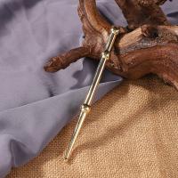 China Massage Tools Brass Manual Acupressure Reflexology Pen for Body Therapy Tissue Massage Stick Guasha Acupuncture Therapy Tool for sale