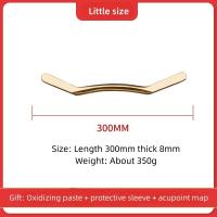 China Body Massager 2024 Natural Brass Metal Muscle Fascial Meridian Relaxation Massage Guasha Exercise Physiotherapy IASTM Tool for sale
