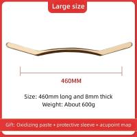 China Body Massager 2024 Natural Brass Metal Muscle Fascial Meridian Relaxation Massage Guasha Exercise Physiotherapy IASTM Tool for sale