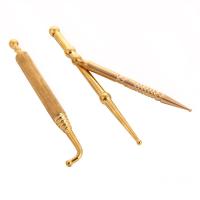 China Massage Tools Acupuncture Therapy Tool for Brass Copper Manual Reflexology Pen Body Health Care Therapy Tissue Massage for sale