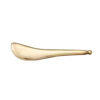 China Body Massager Gold Metal Gua Sha Scraping Stick Guasha Facial Massager Meridian Acupoint Massage Reflexology Skin Beauty for sale