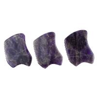 China Best Seller Amethyst Crystal Gua Sha Scraping Board Must-Have for Skin Care Beauty Salon Tool for sale