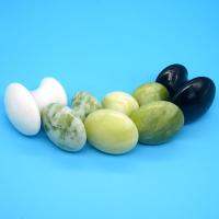 China Green Natural Jade Mushroom Shape Massage Stone for Muscle Massage and Facial Beauty Health Massage Relaxation in 2024 for sale