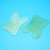 China 2024 Natural U Shape Xiuyan Jade Gua Sha Scraping Massage Board for Full-body Massage Facial Massager Skin Beauty Tool for sale