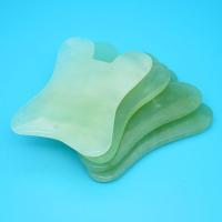 China 2024 Natural U Shape Xiuyan Jade Gua Sha Scraping Massage Board for Full-body Massage Facial Massager Skin Beauty Tool for sale