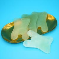 China 2024 Natural U Shape Xiuyan Jade Gua Sha Scraping Massage Board for Full-body Massage Facial Massager Skin Beauty Tool for sale