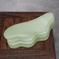 China Skin Tightening Lifting Remove Winkles Natural Xiuyan Jade Gua Sha Scraping Massage Board Custom Logo 2024 Best Product for sale