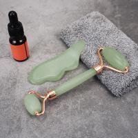 China Skin Tightening Lifting Remove Winkles Natural Xiuyan Jade Gua Sha Scraping Massage Board Custom Logo 2024 Best Product for sale