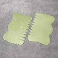China 2024 Jade Stone Comb Head Massager Body Muscles Massage Tool for Hair Health Care for sale