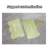 China 2024 Jade Stone Comb Head Massager Body Muscles Massage Tool for Hair Health Care for sale