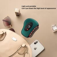 China Body Massage Green Electric Guasha Scraping Massager for Physiotherapy Health Care Dredge Meridian Treatment Relax Tool for sale