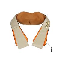 China Coffee Household Multi-functional Cervical Massage Heating Pillow Shawl Electric Neck Shoulder Massager Body Muscle Relax Machine Tool for sale