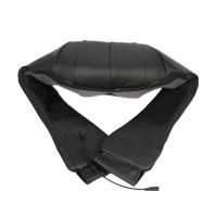 China Coffee Household Multi-functional Cervical Massage Heating Pillow Shawl Electric Neck Shoulder Massager Body Muscle Relax Machine Tool for sale