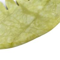 China Massage Comb Style Natural Xiuyan Jade Gua Sha Scalp Guasha Stone Head Massager Hair Health Care Salon Beauty Tool for sale