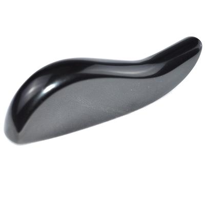 China Black Natural Stripe Obsidian Gua Sha Stone for Body Massage and Facial Slimming Professional Tool for sale