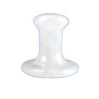 China Natural Clear Quartz Gua Sha Massage Mushroom Shape Stone for Facial and Body Massage Massage Tools for sale