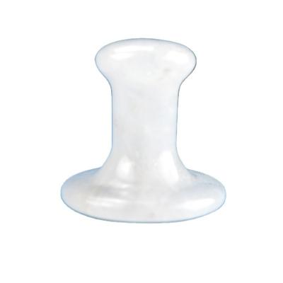 China Natural Clear Quartz Gua Sha Massage Mushroom Shape Stone for Facial and Body Massage Massage Tools for sale
