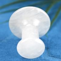 China Natural Clear Quartz Gua Sha Massage Mushroom Shape Stone for Facial and Body Massage Massage Tools for sale