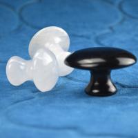China Natural Clear Quartz Gua Sha Massage Mushroom Shape Stone for Facial and Body Massage Massage Tools for sale