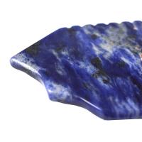 China Blue Sodalite Gua Sha Board 95*53mm The Ultimate Tool for Improved Blood Circulation and Skin Health for sale