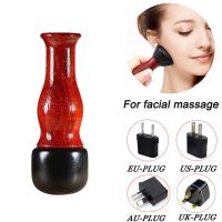 China Hot Compress Smart Face Lifting Electric Bian Stone Guasha Board Cupping Massage for Body Function Moxibustion Treatment for sale