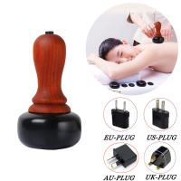 China Electric Gua Sha Cupping Massager Hot Stone Therapy for Relaxing Muscles Skin Scraping and Moxibustion Treatment on Body for sale