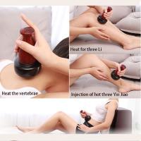 China Electric Gua Sha Cupping Massager Hot Stone Therapy for Relaxing Muscles Skin Scraping and Moxibustion Treatment on Body for sale