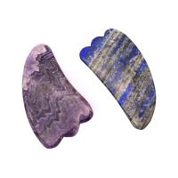 China Natural Anti Aging Facial Massager Handheld for Portable Female Portable Massage Scraping Amethyst Lapis for sale
