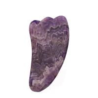 China Natural Anti Aging Facial Massager Handheld for Portable Female Portable Massage Scraping Amethyst Lapis for sale
