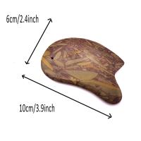 China Support OEM/ODM Natural Nuwa Stone Facial Gua Sha Scraping Skin Massage Tool for Portable Medical Lifting and Beauty for sale